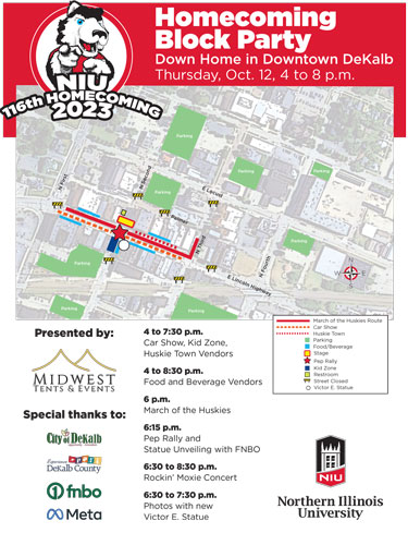 Local Huskie Hosts | NIU Homecoming | Northern Illinois University